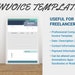Invoice Template, Printable Invoice, Business Invoice, Invoice Form ...