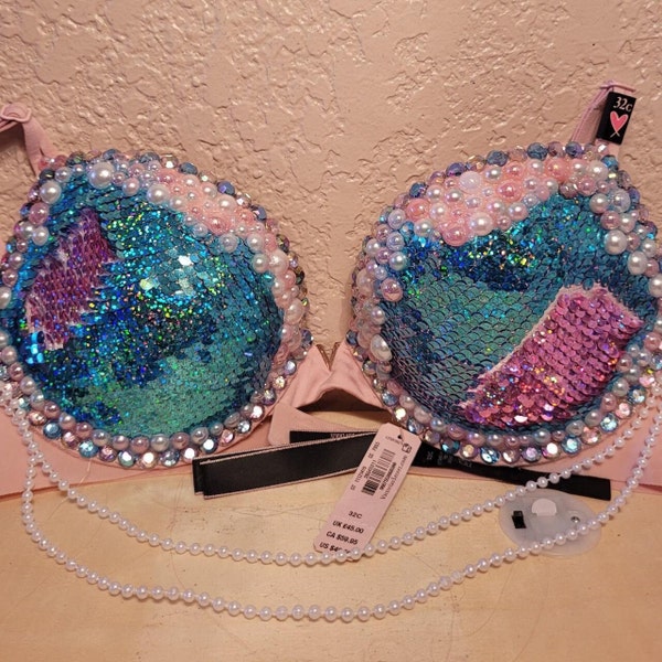 Mermaid Bra - Etsy
