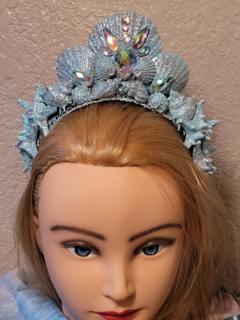 Mermaid Seashell Crown.siren Headband for Halloween Costume or Cosplay ...