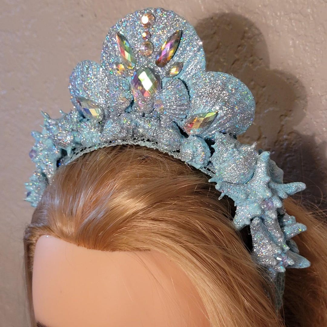 Mermaid Seashell Crown.siren Starfish Headpiece.halloween Costume or ...