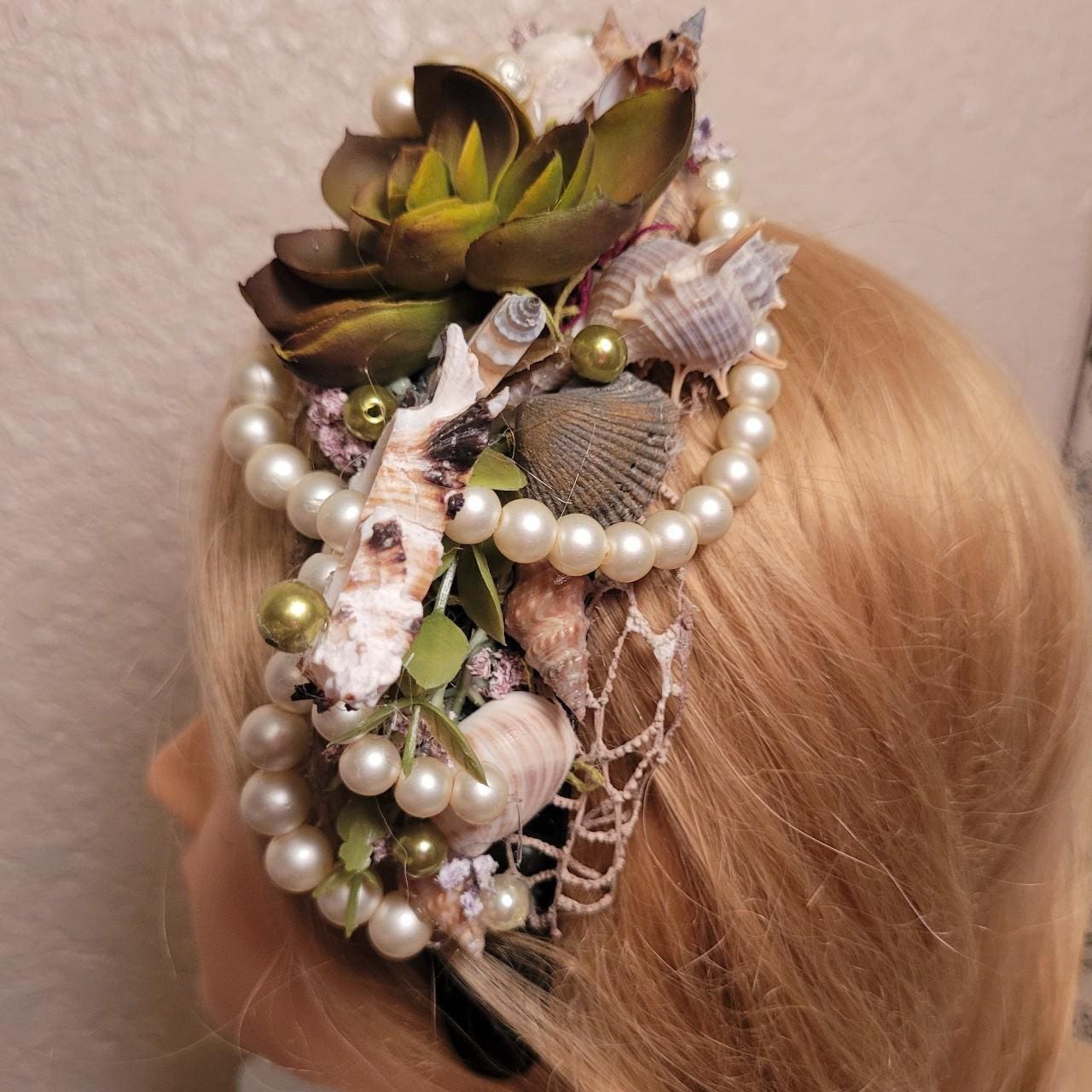 Seashell Mermaid Tiara.siren Headband.fairytale Headpiece,halloween or ...