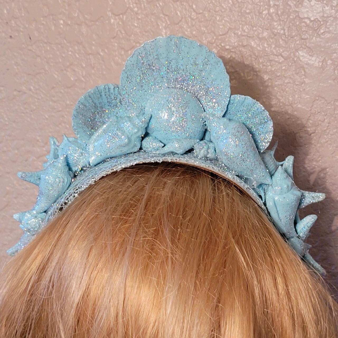 Mermaid Seashell Crown.siren Headband for Halloween Costume or Cosplay ...