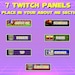Sonic Twitch Stream Pack | Animated Old School Retro Pixel Inspired ...