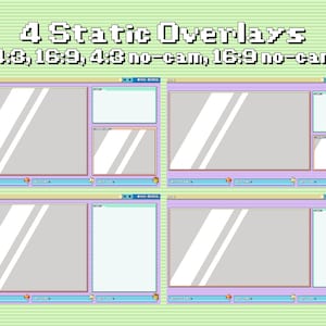 Pokemon Twitch Stream Pack | Animated Customizable Old School Classic ...