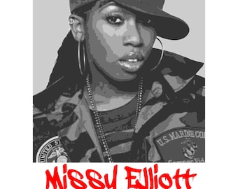 Missy Elliott Svg - Etsy
