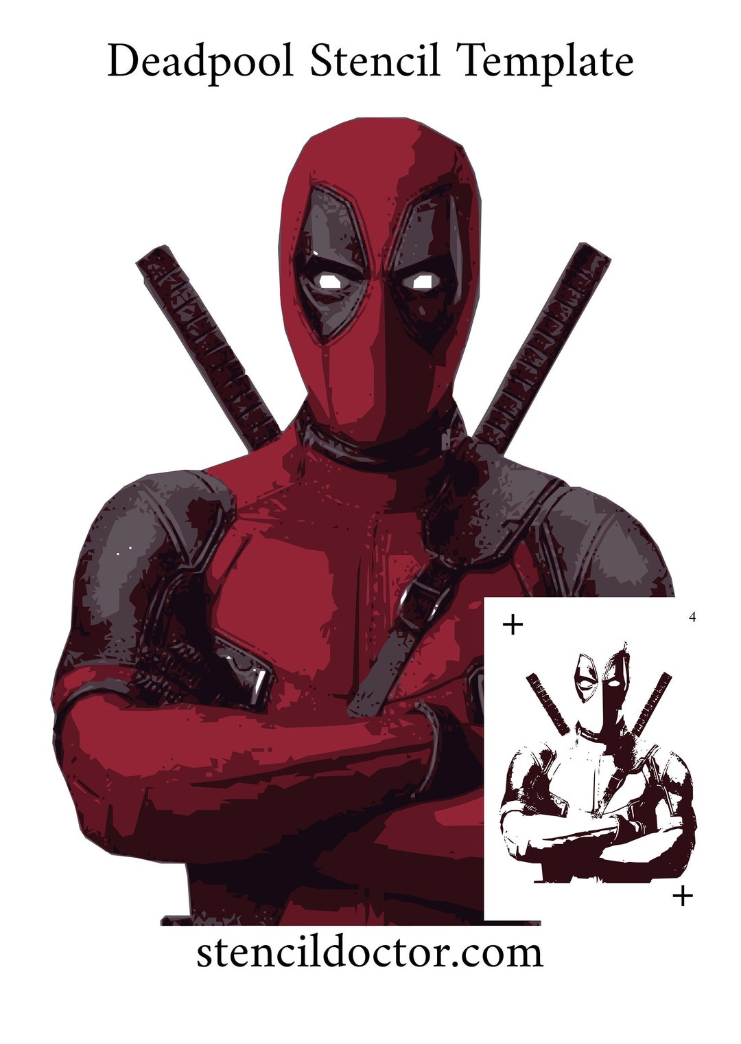 Stencil Template | Printable | Digital Download | Arts and Craft | Wall ...