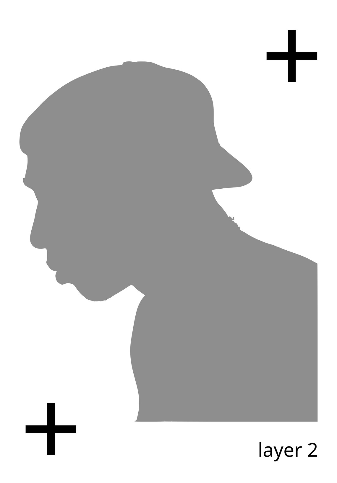 Tupac. Multi-layer Stencil Templates Project and Paint Wall Murals ...