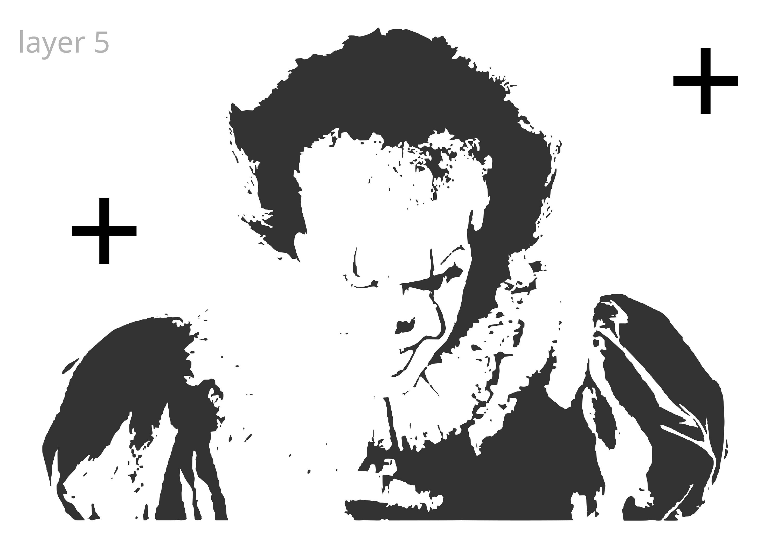 Stencil Pennywise Pennywise Clown Face (Pumpkin Stencil Pumpkin