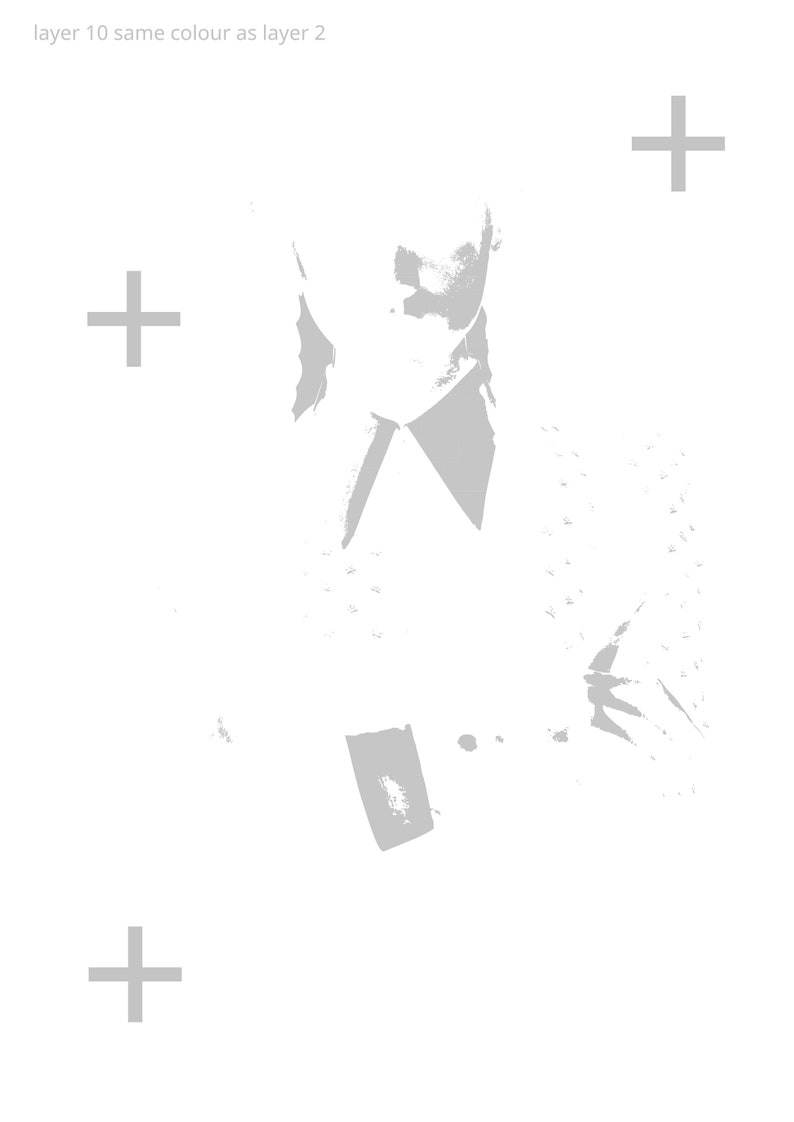 Wednesday Addams Stencil Templates | Print and Cut | Digital Download ...