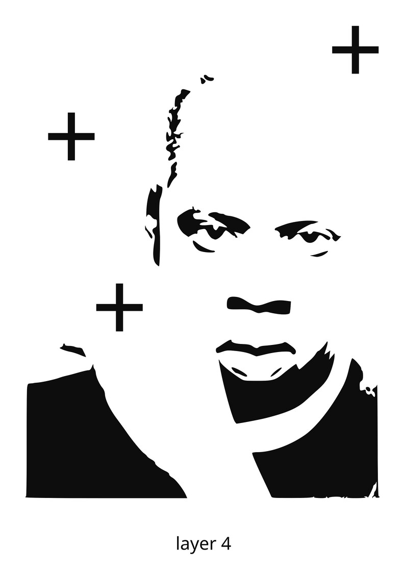 Jay Z. Stencil Templates. 7 Layers. Rap Hip Hop - Etsy