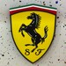 FERRARI Embossed Wall Plaque - Etsy