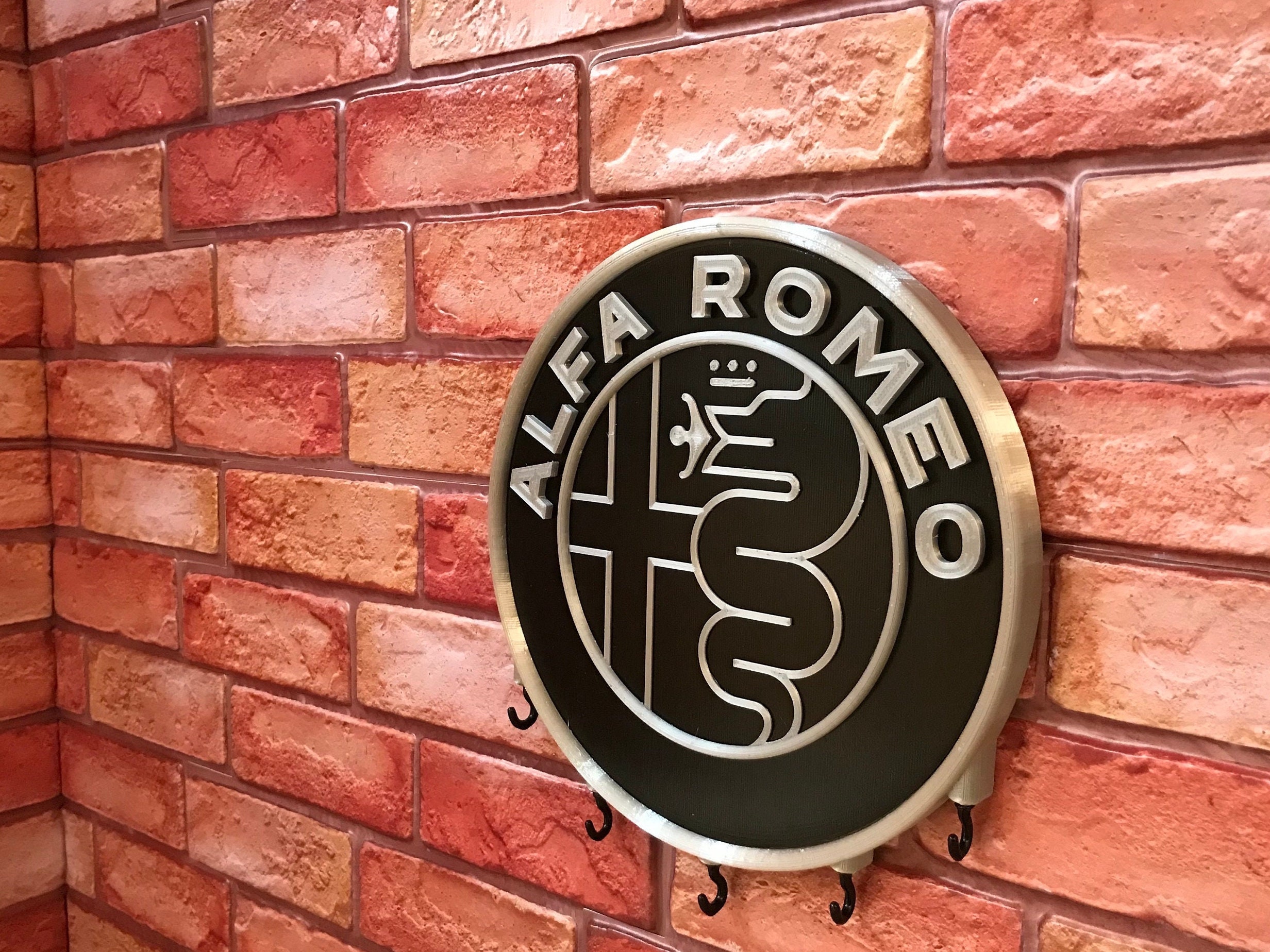 ALFA ROMEO Embossed Key Rack - Etsy