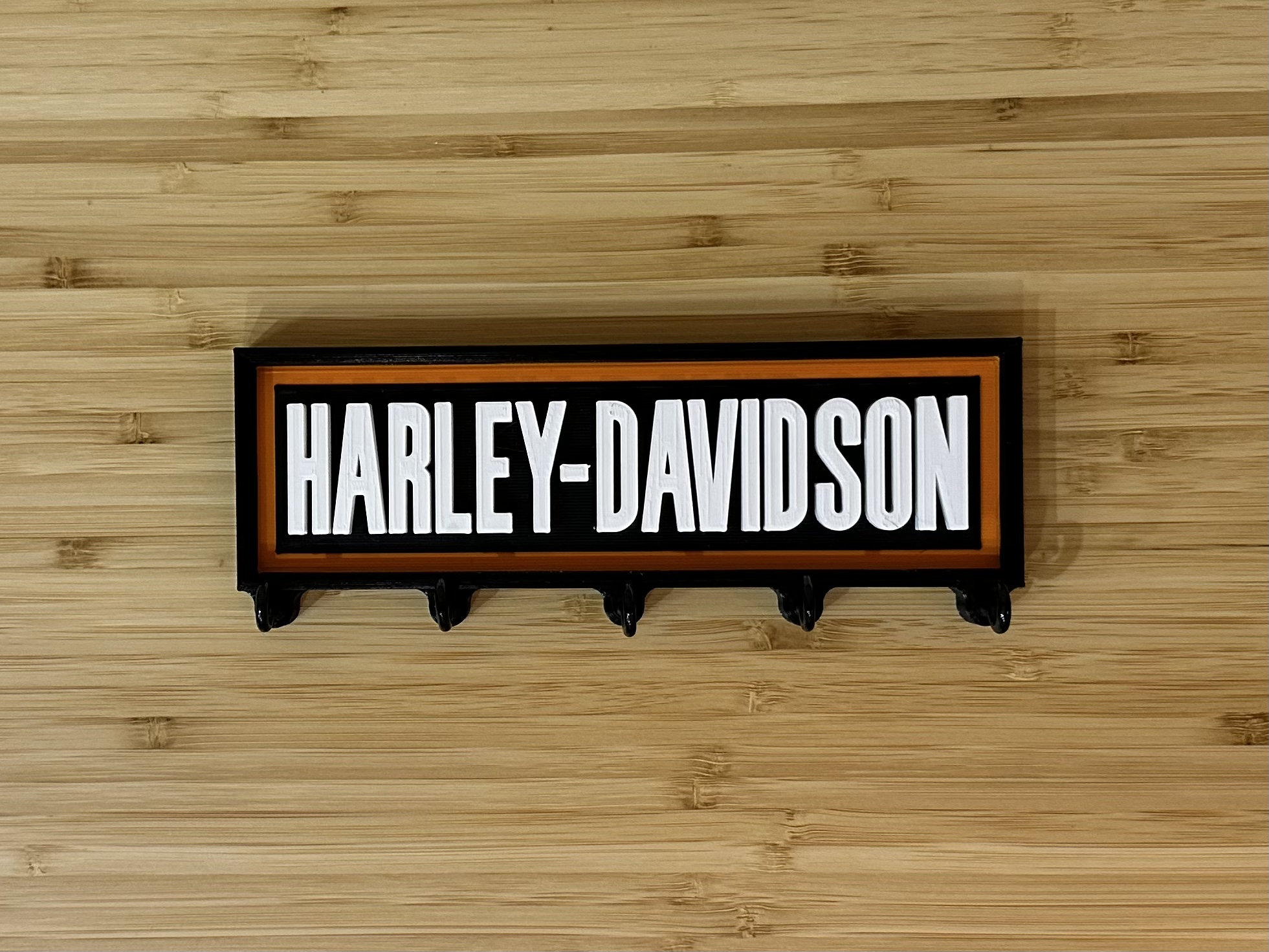 HARLEY DAVIDSON MOTORCYCLE Embossed Key Rack - Etsy