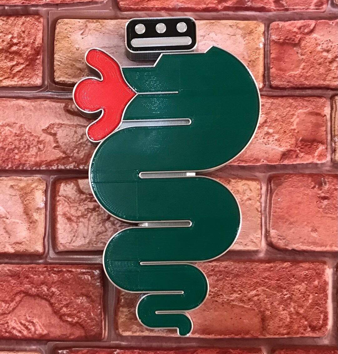 ALFA ROMEO SNAKE Embossed Wall Plaque - Etsy