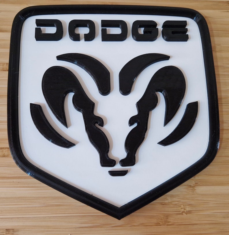 DODGE Embossed Wall Plaque - Etsy