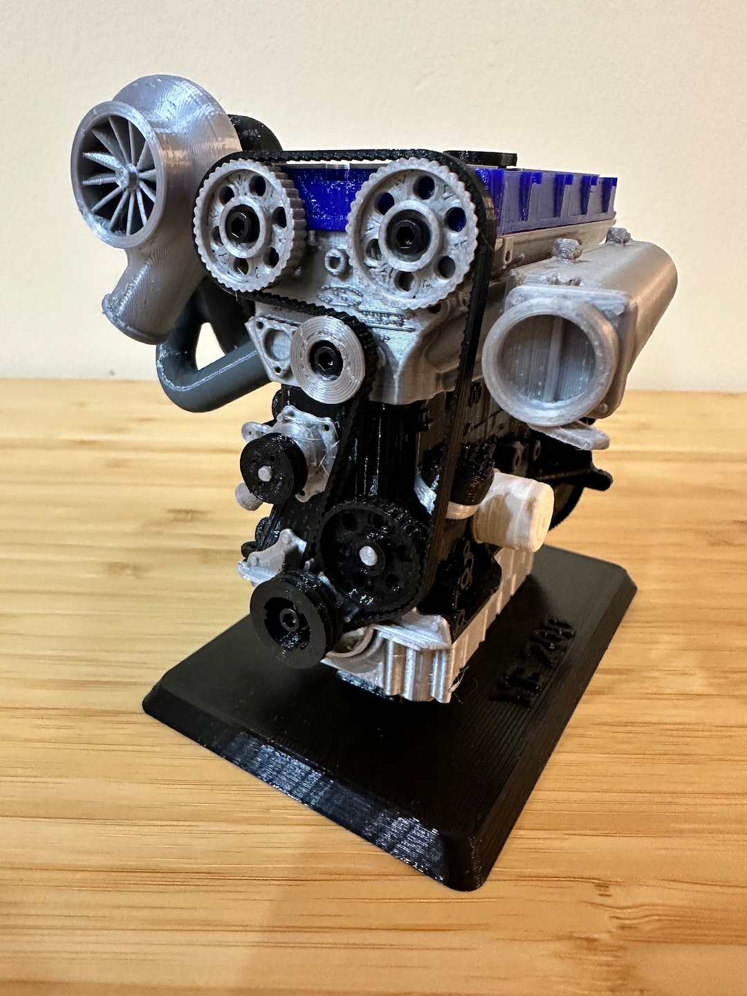 Ford Cosworth YB 200 Big Turbo 3D Engine Model - Etsy