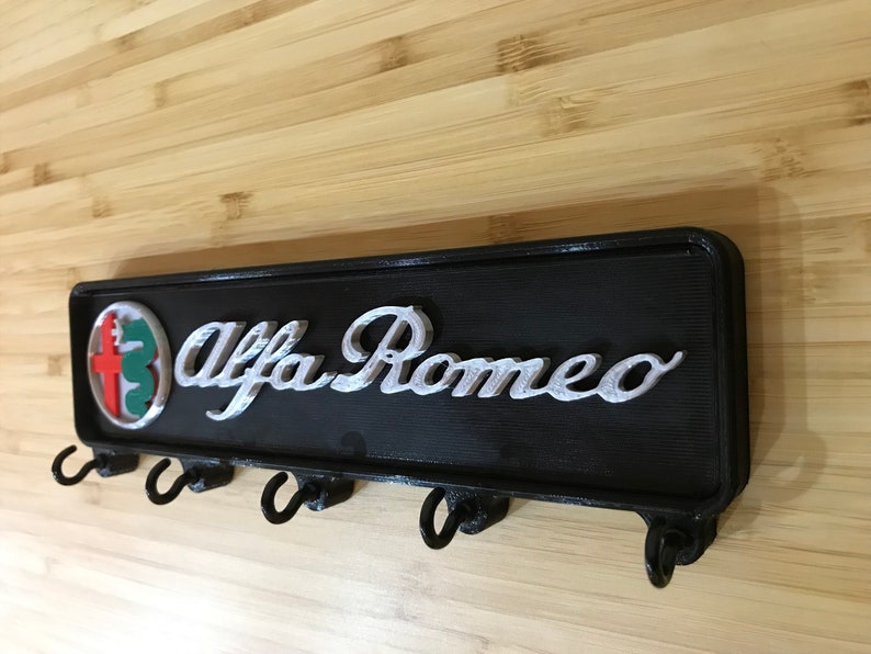 ALFA ROMEO Embossed Key Rack - Etsy