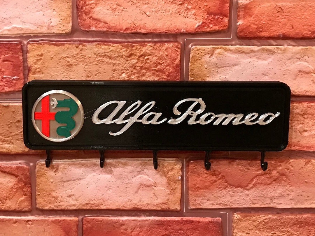 ALFA ROMEO Embossed Key Rack - Etsy