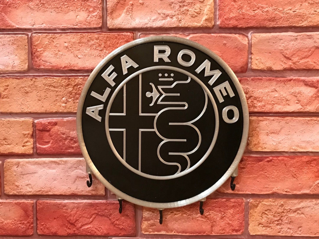 ALFA ROMEO Embossed Key Rack - Etsy