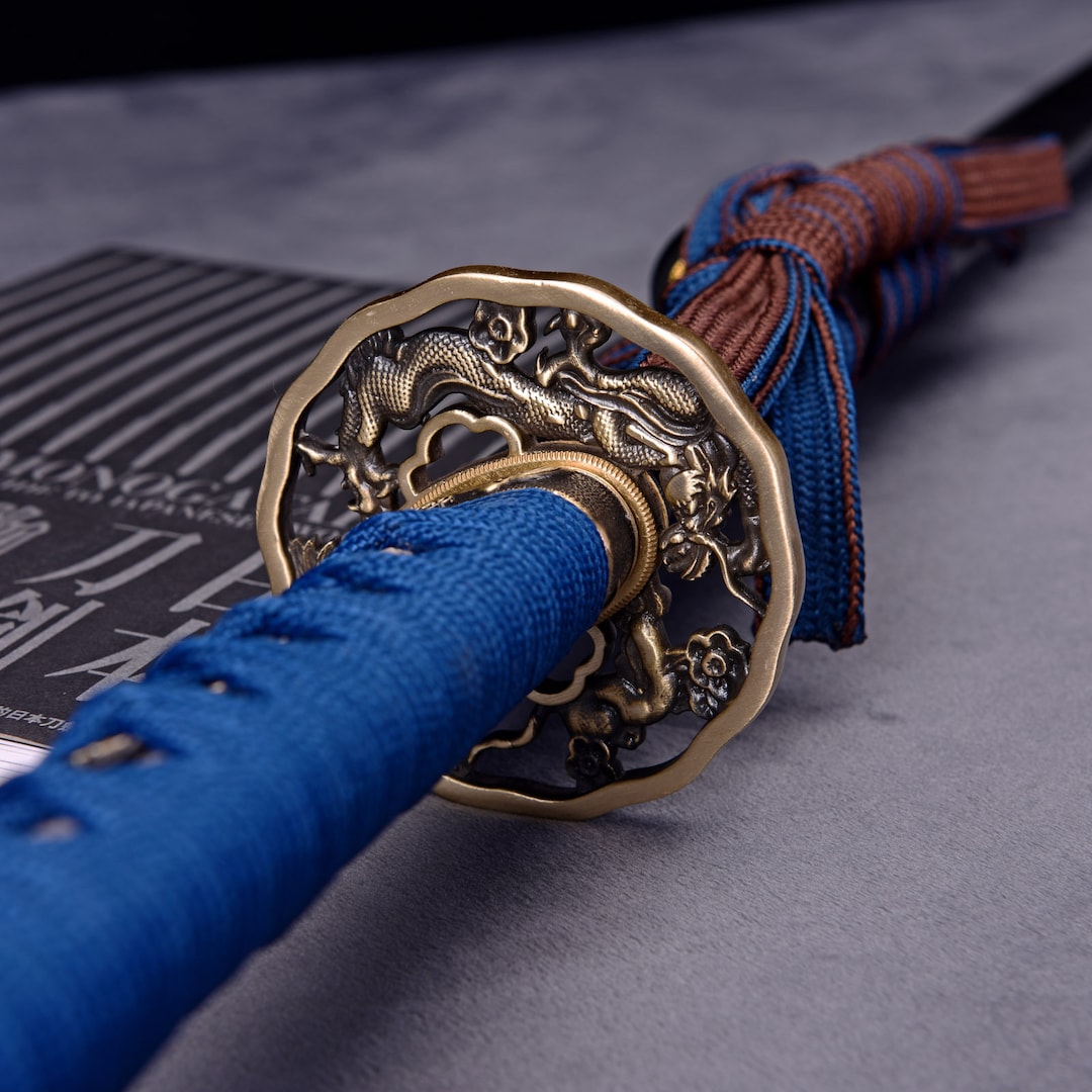 Handmade Daishou Sword-full Tang 1095 High Carbon Steel Samurai Katana ...