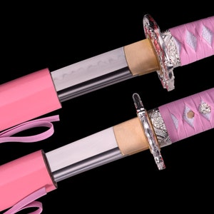 Handmade Full Tang Katana Hand Forged Very Sharp Japanese Samurai ...