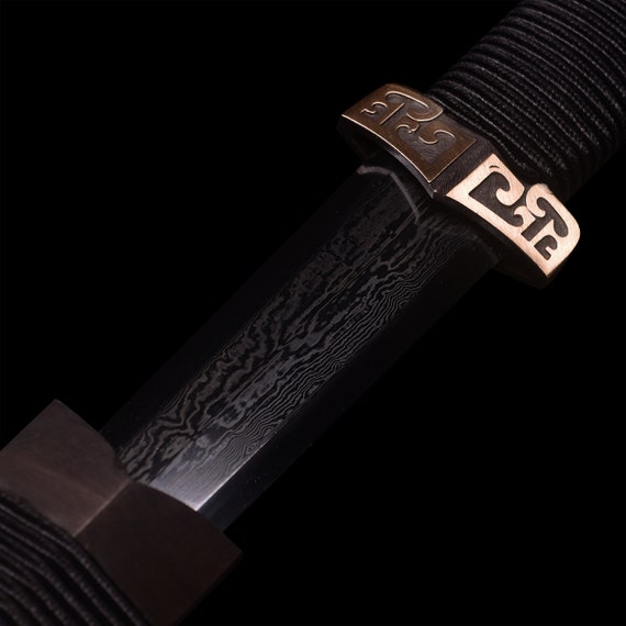 Handmade Chinese Dagger Short Han Sword Real Sword Hand Forged - Etsy