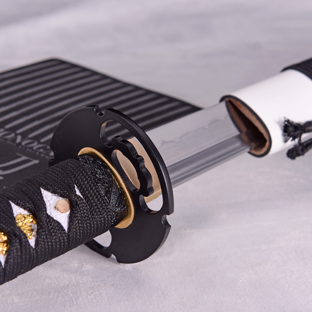 Handmade Full Tang Katana Hand Forged 1095 Steel Clay Tempering Real ...