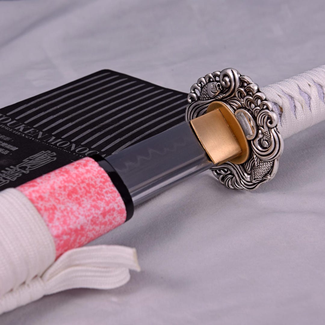 Handmade Samurai Katana Sword Real Hand Forged Full Tang 1095 High ...