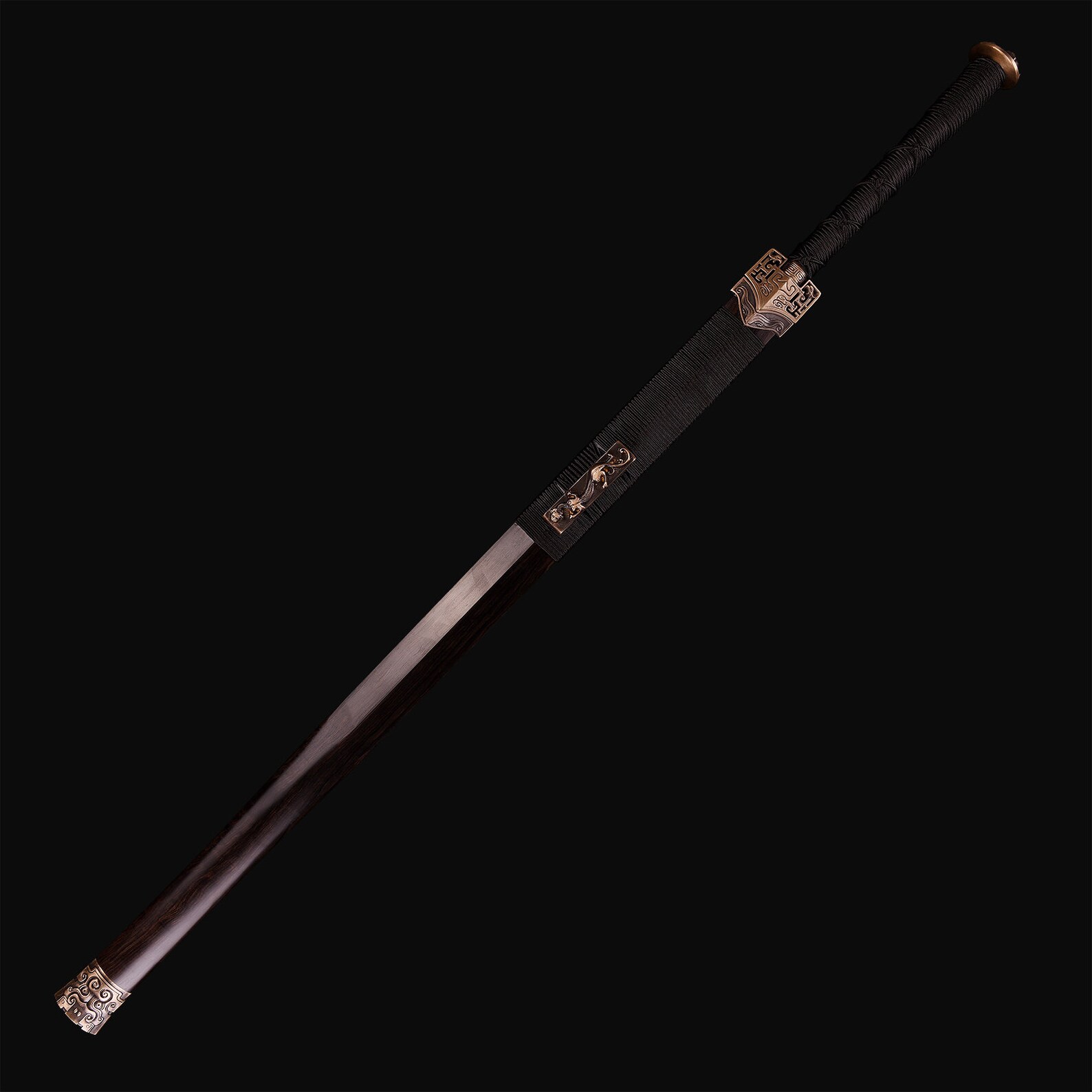 QUAN Handmade Chinese Sword Real Sword Eight-faced Han Sword - Etsy