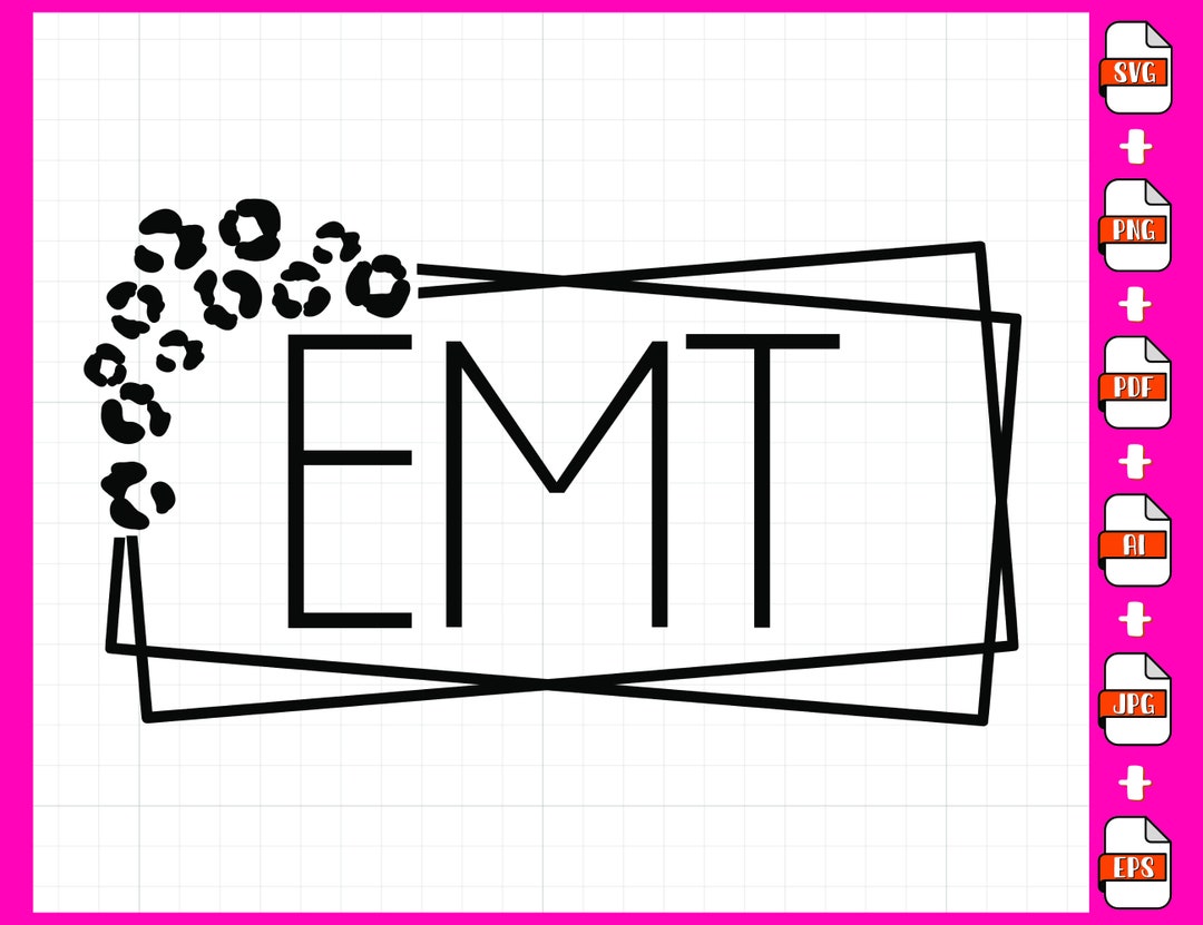 EMT SVG Png, Emergency Medical Technician SVG, Instant Download - Etsy