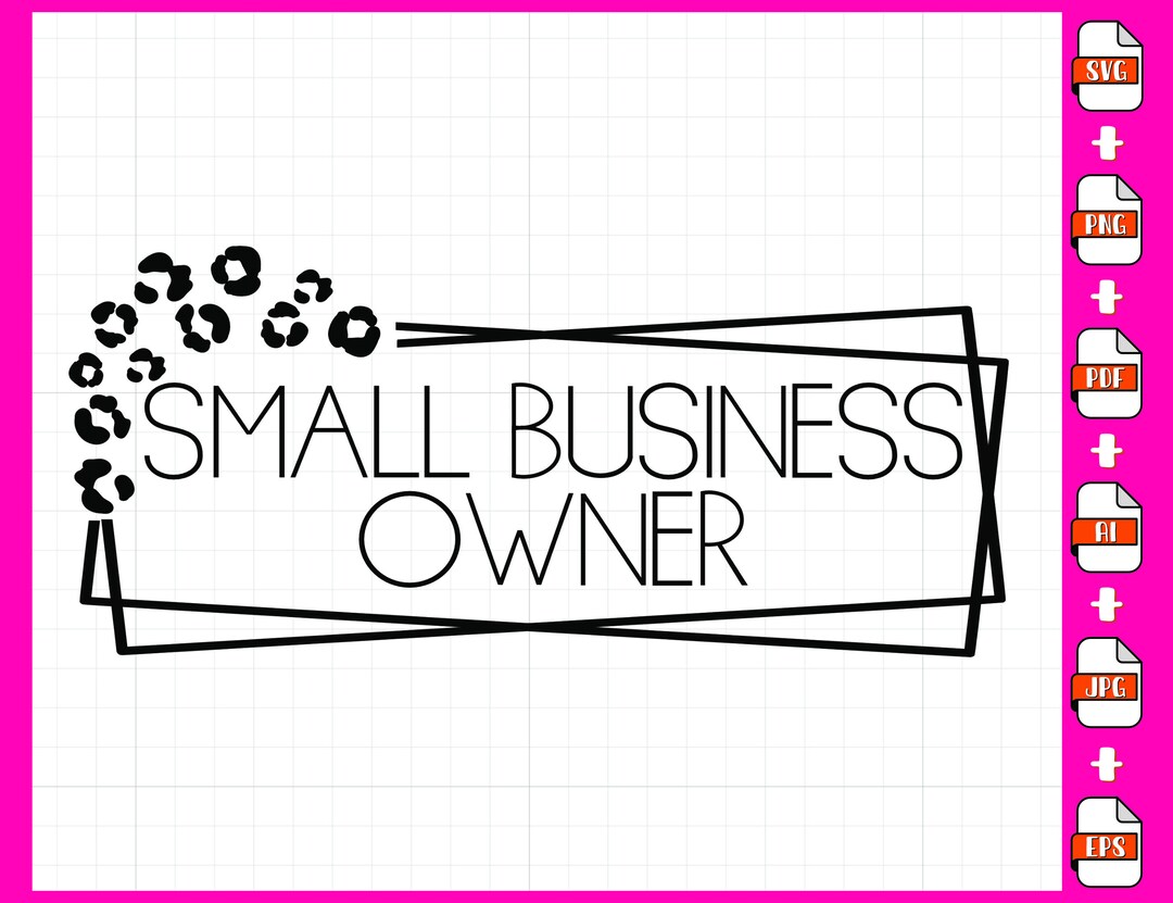 Small Business Owner SVG PNG, Instant Download - Etsy