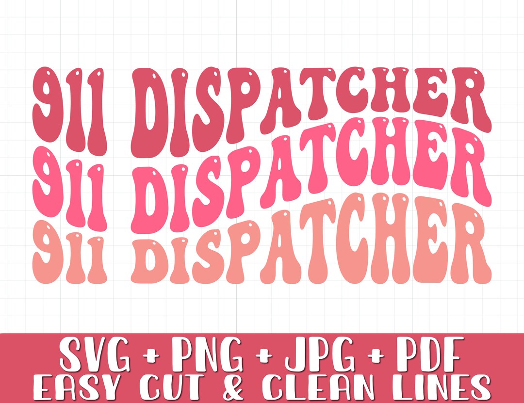911 Dispatcher Svg Png, Instant Download - Etsy