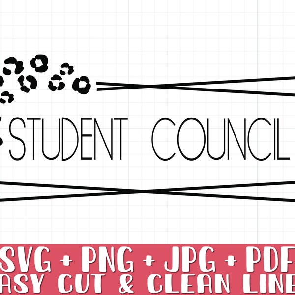 Student Council Svg - Etsy