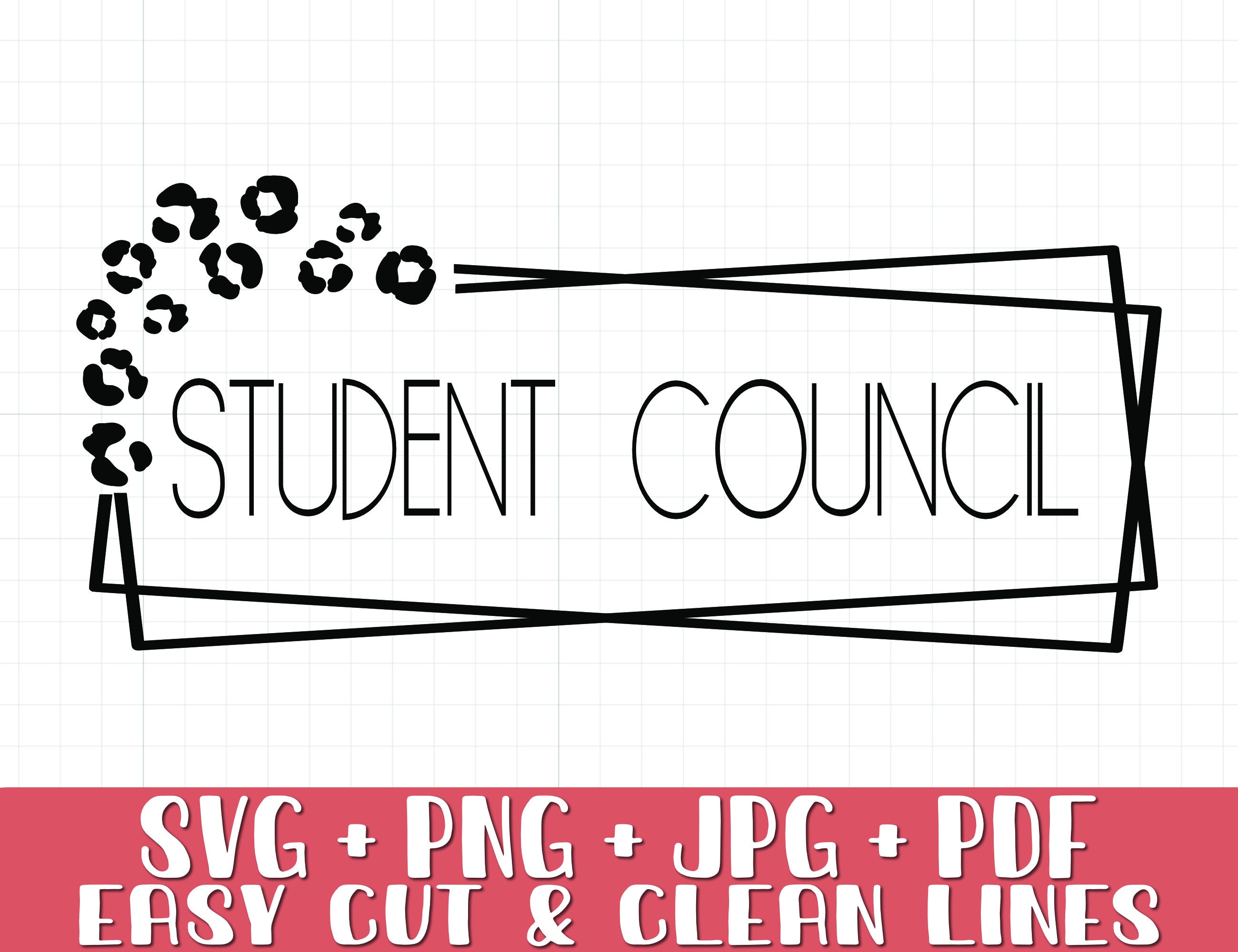 Student Council Svg Png Instant Download - Etsy Ireland