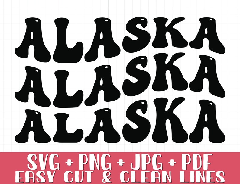 Alaska SVG PNG Alaska State Svg Png Instant Download - Etsy