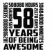 58th Birthday SVG PNG 58 Years Old SVG Instant Download - Etsy