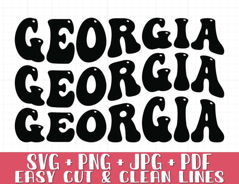 Georgia SVG PNG Georgia State Svg Png Instant Download - Etsy