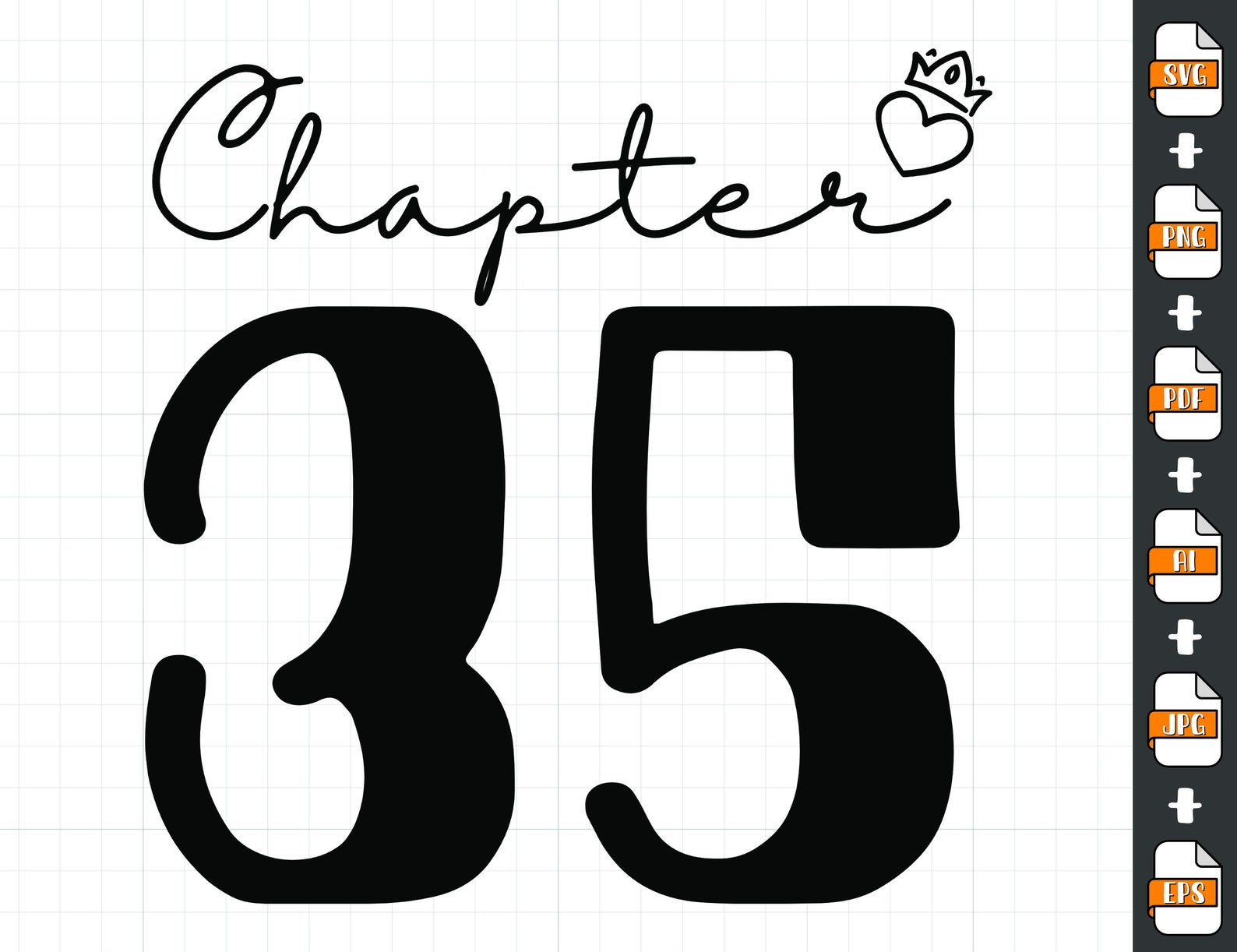 35 Birthday SVG PNG Chapter 35 SVG 35th Birthday Svg Instant - Etsy