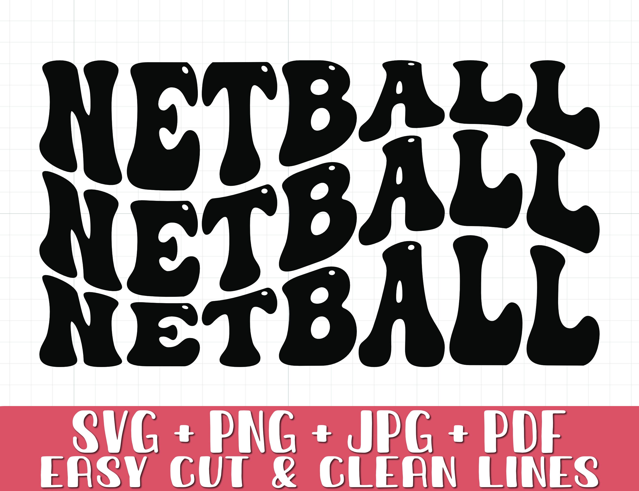 Netball SVG PNG Netball Svg Png Instant Download - Etsy Australia