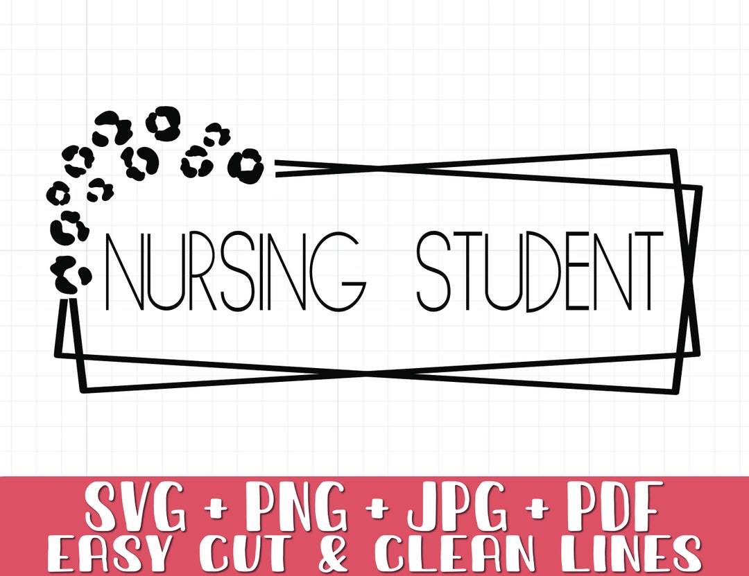 Nursing Student Svg Png, Instant Download - Etsy