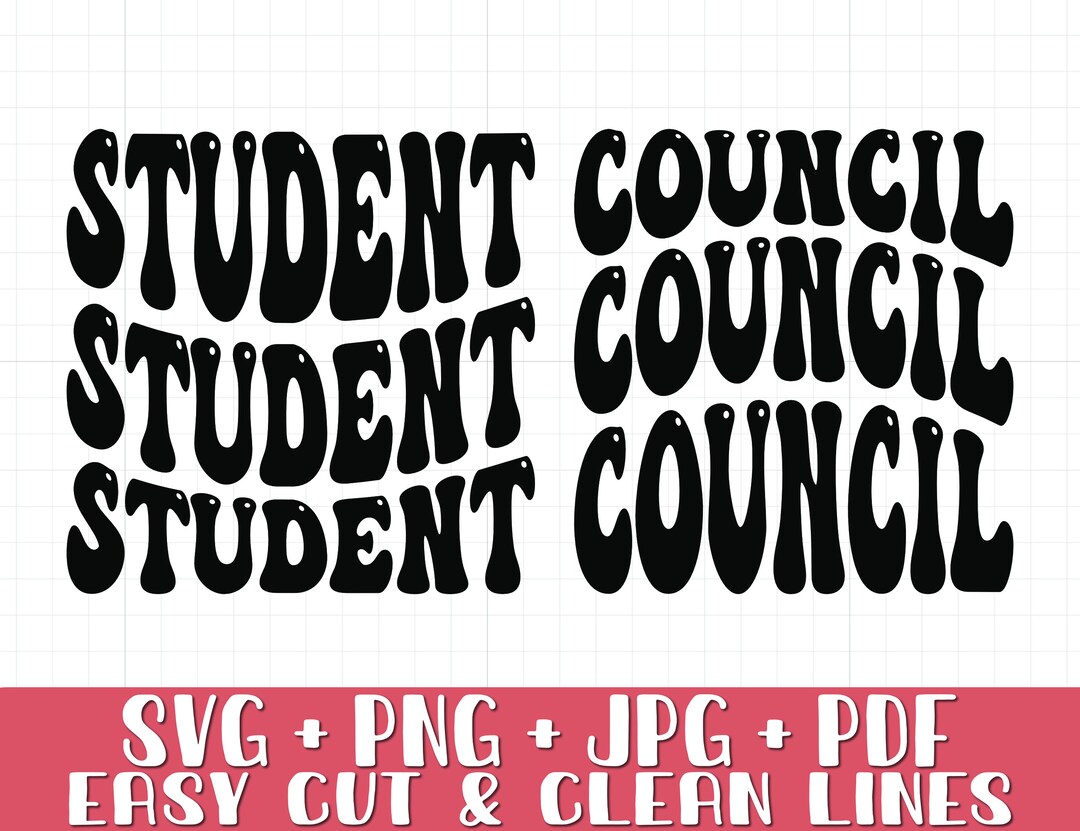 Student Council Svg Png, Instant Download - Etsy
