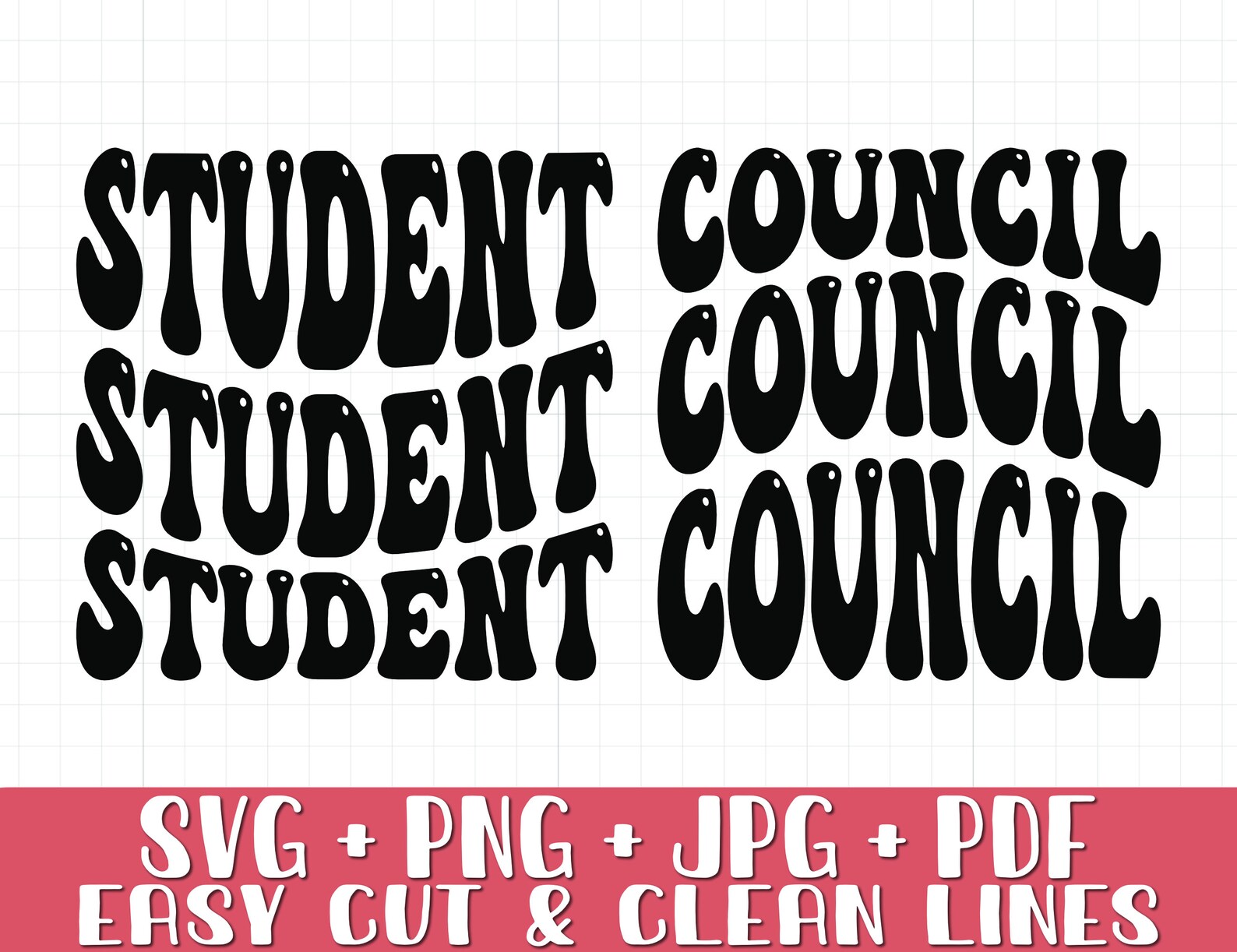 Student Council Svg Png Instant Download - Etsy