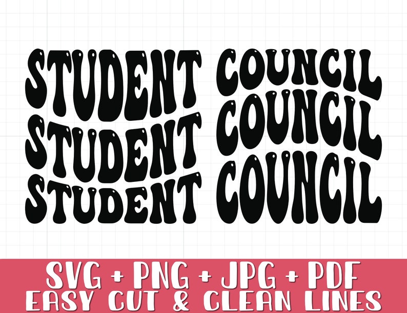 Student Council Svg Png Instant Download - Etsy