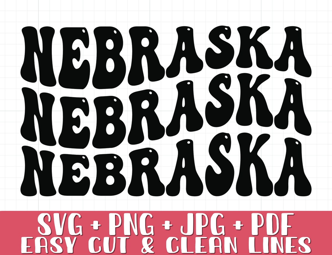 Nebraska SVG PNG Nebraska State Svg Png Instant Download - Etsy