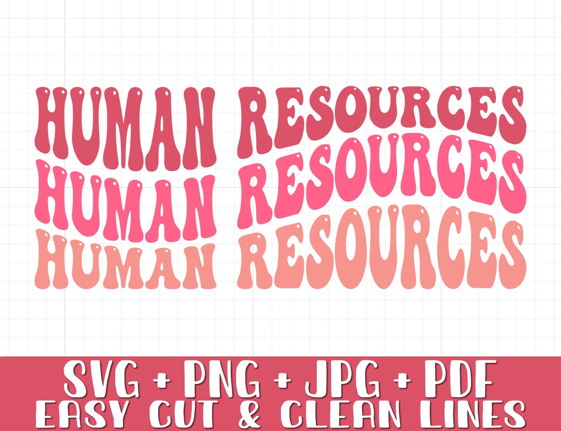 Human Resources Svg Png Instant Download - Etsy