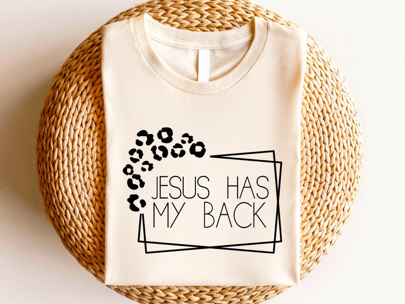Jesus Has My Back Svg Png Self Love Svg Christian Svg - Etsy