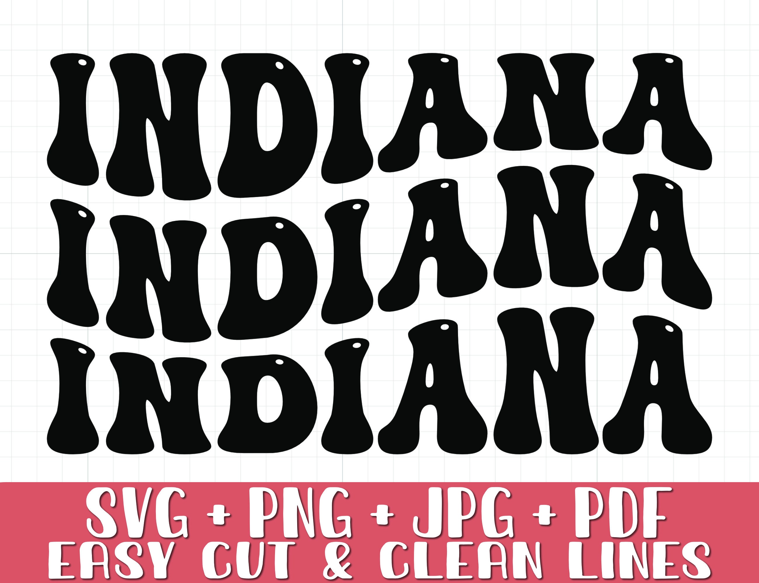 Indiana SVG PNG, Indiana State Svg Png, Instant Download - Etsy