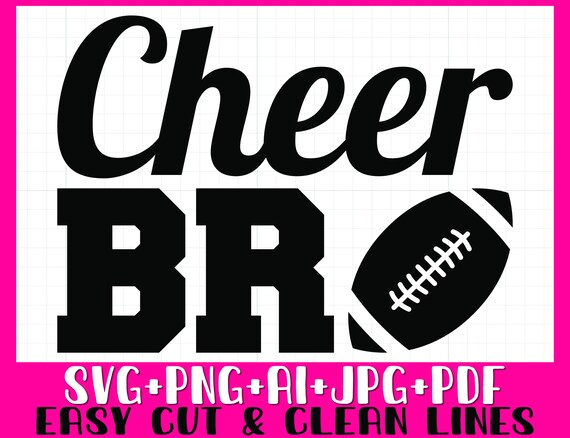 Cheer Bro SVG PNG Cheer Brother Svg Png Instant Download - Etsy Canada