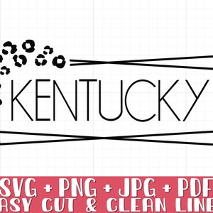 Kentucky Svg Png, Instant Download - Etsy