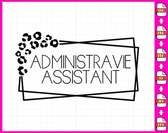 Administrative Assistant Svg - Etsy